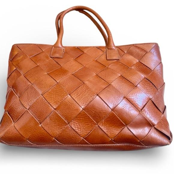 Pelle | Bags | Wilsons Leather Pelle Studio Woven Leather Tote Bag ...